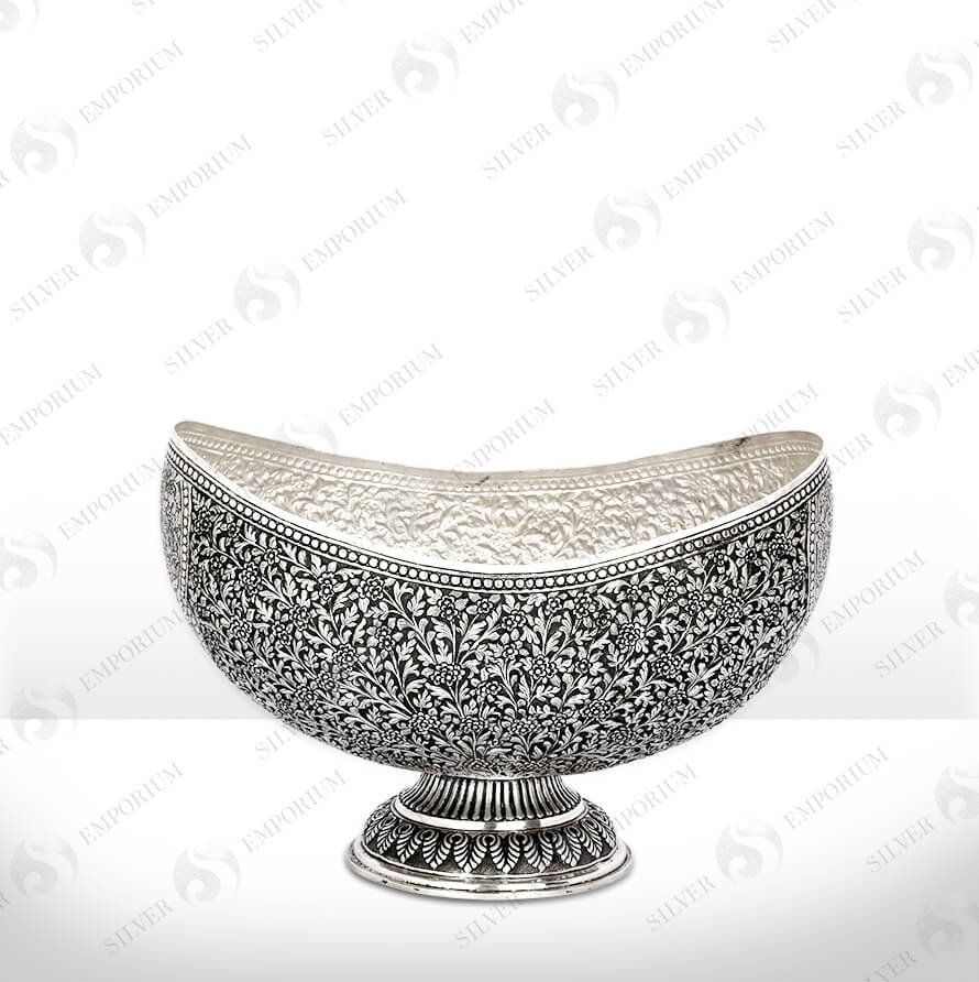 Silver Mahabharata Showpiece – Silver Emporium