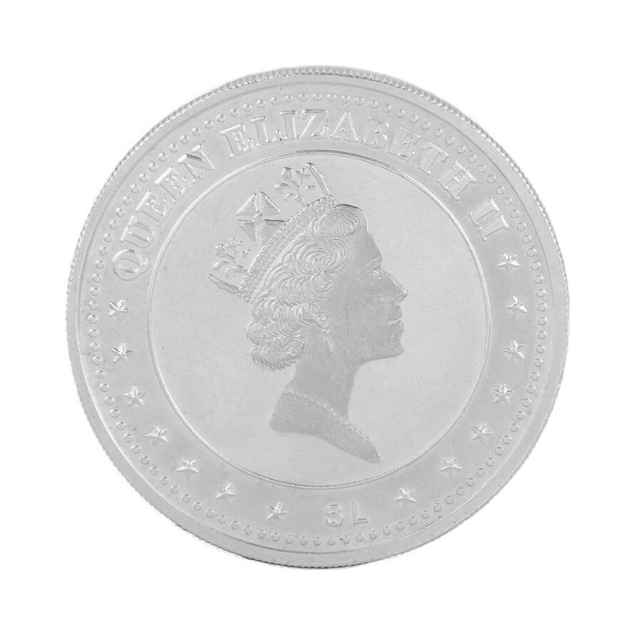Pure Silver 999 Queen Elizabeth II Coin (Silver) 100 Grams – Silver ...