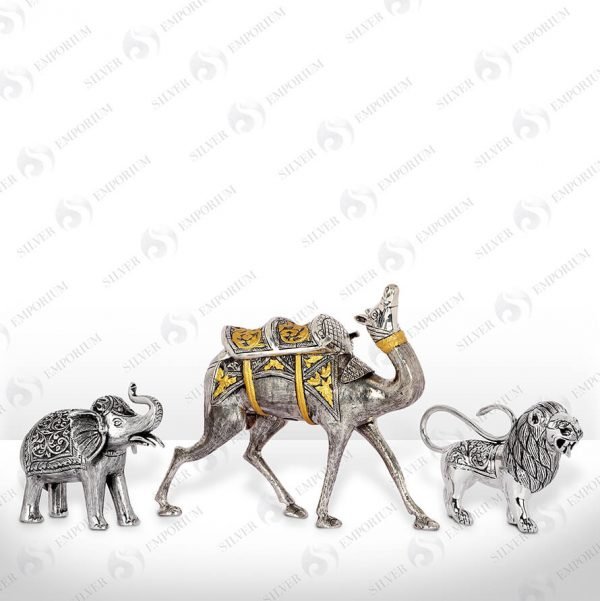 Lord Ganesh Traveling on Rath – Silver Emporium