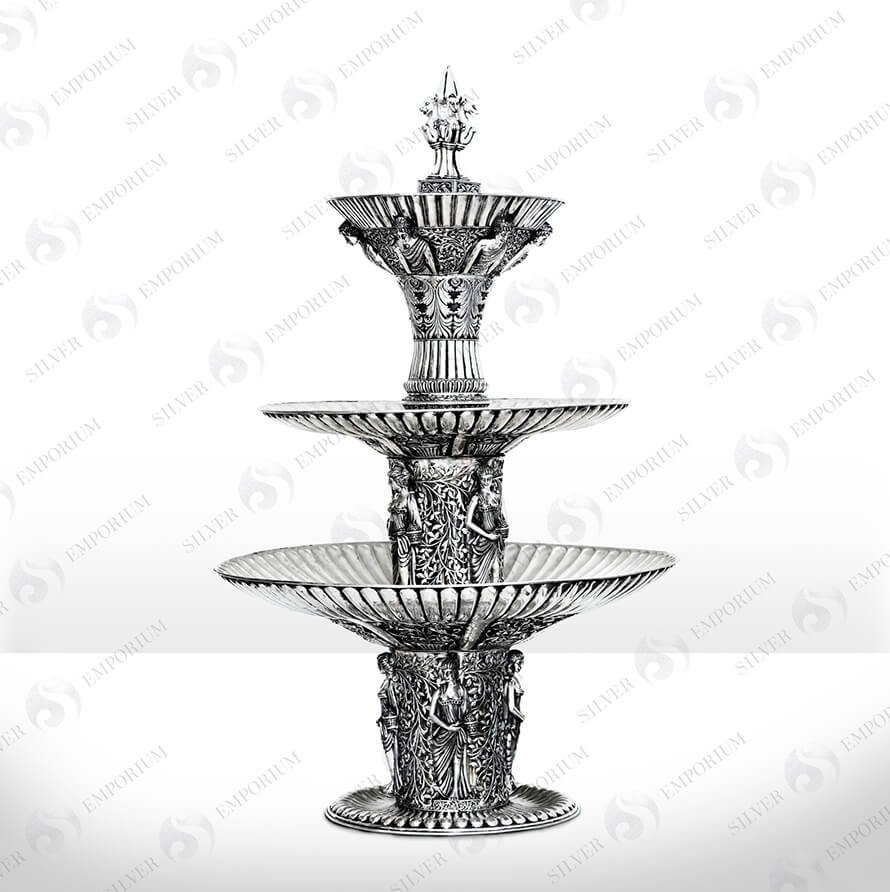 Silver Antique Fountain – Silver Emporium