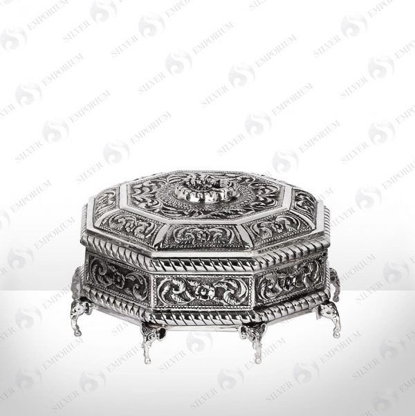 Silver Dry Fruit Box – Silver Emporium