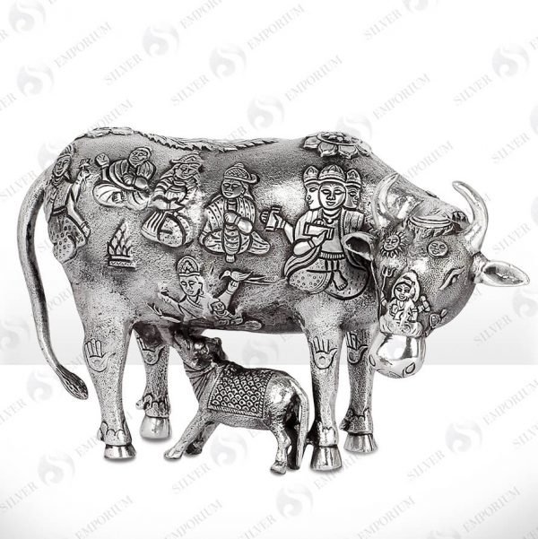 Lord Ganesh Traveling on Rath – Silver Emporium