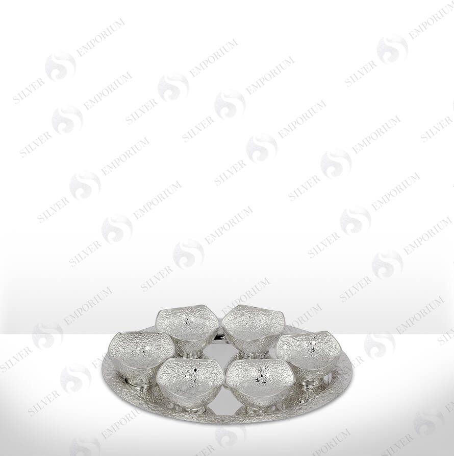 Silver Ice Cream Tray Set – Silver Emporium
