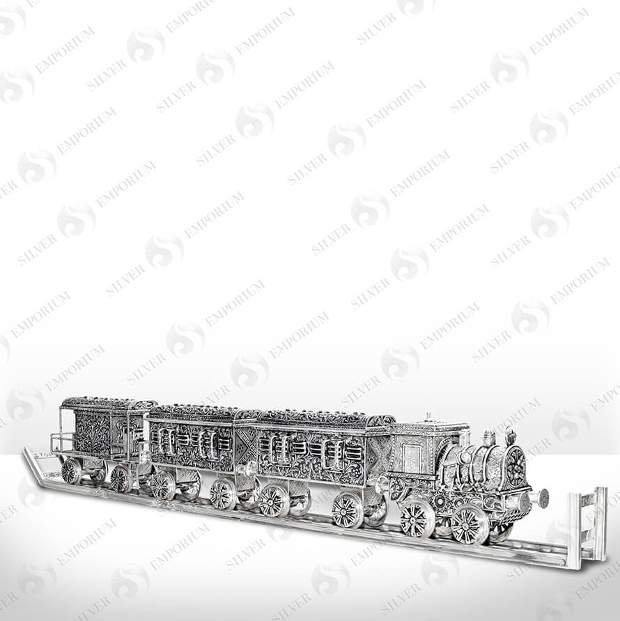Silver Vintage Style Train – Silver Emporium